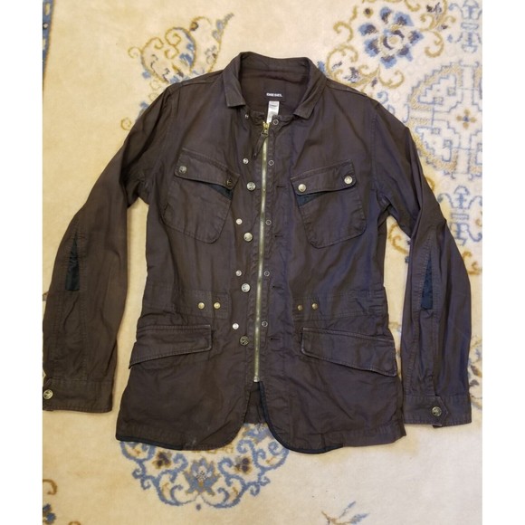 Diesel | Jackets & Coats | Diesel Ward Deck Military Jacket Womens ...